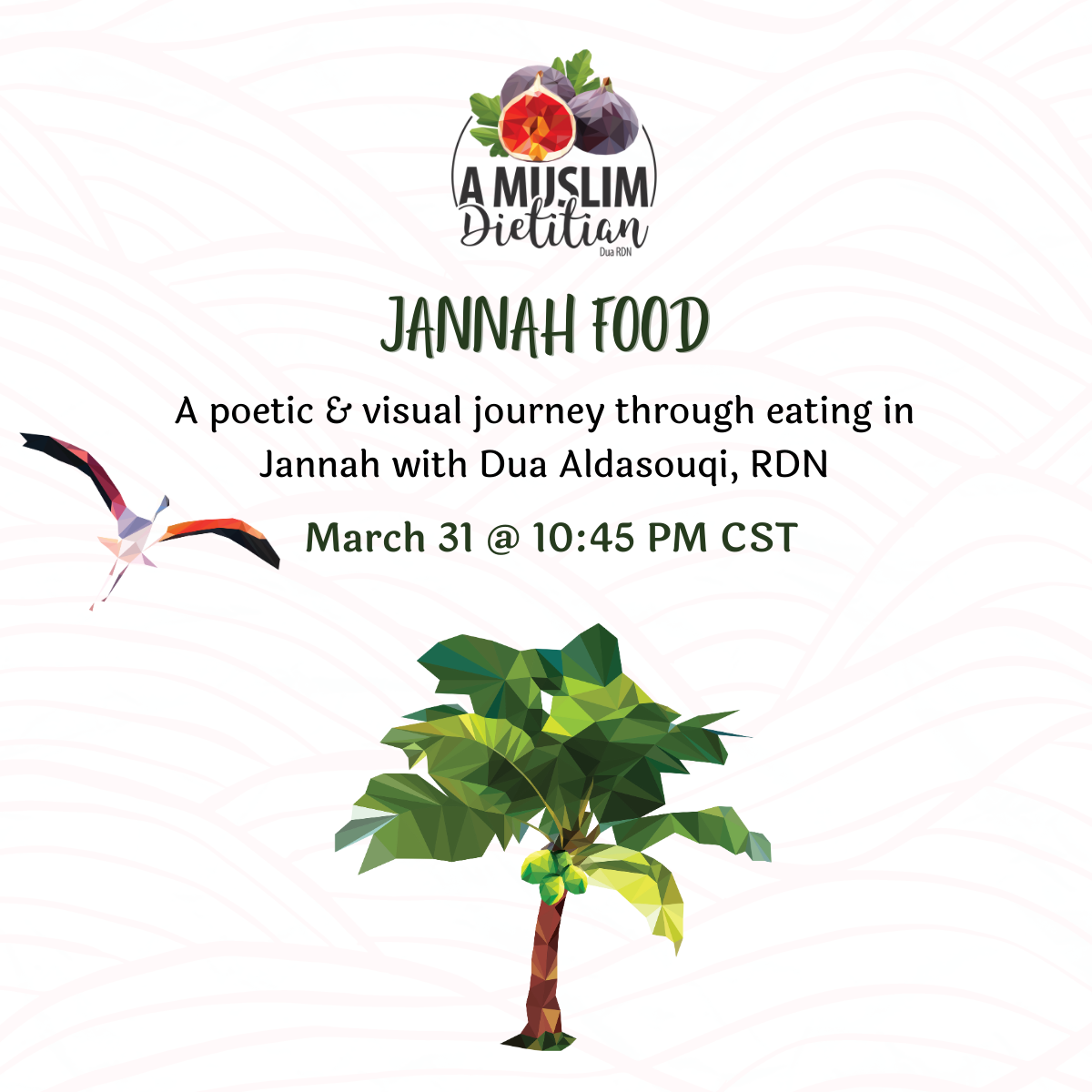 JANNAH FOOD | A Journey [WEBINAR] - A Muslim Dietitian